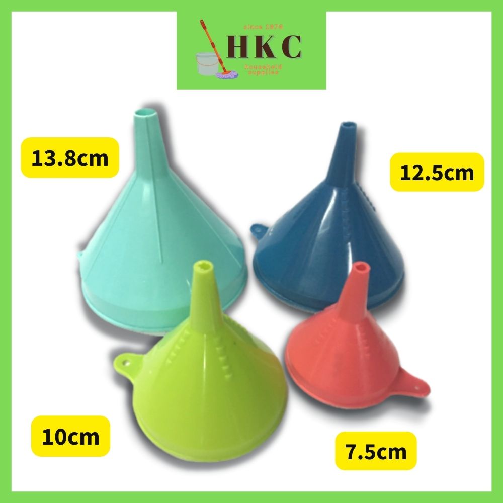 PVC Plastic Funnel Transferring Liquid Oil Water Corong Plastik Air ...