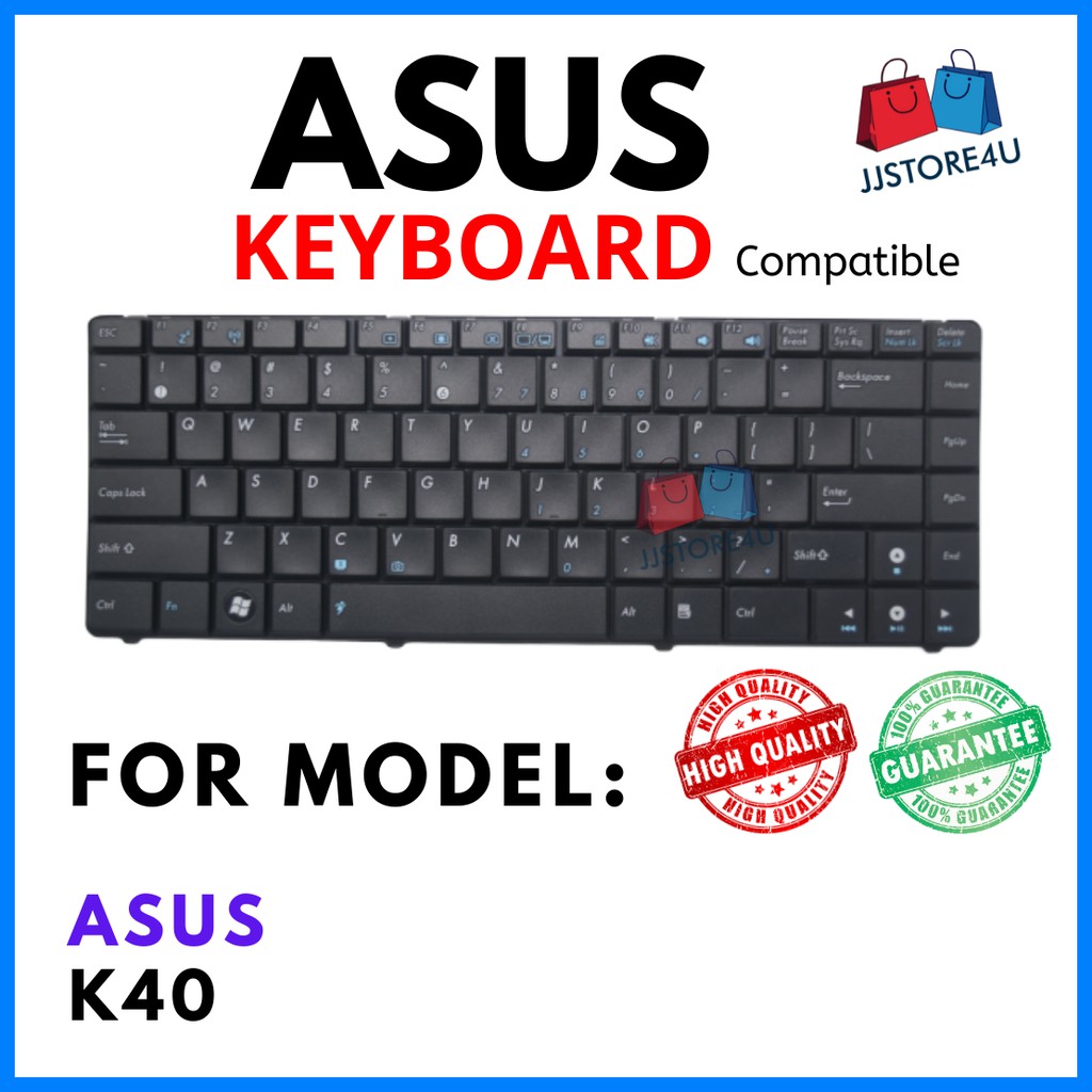 Asus K40 Laptop Keyboard (ASUS5) | Shopee Malaysia