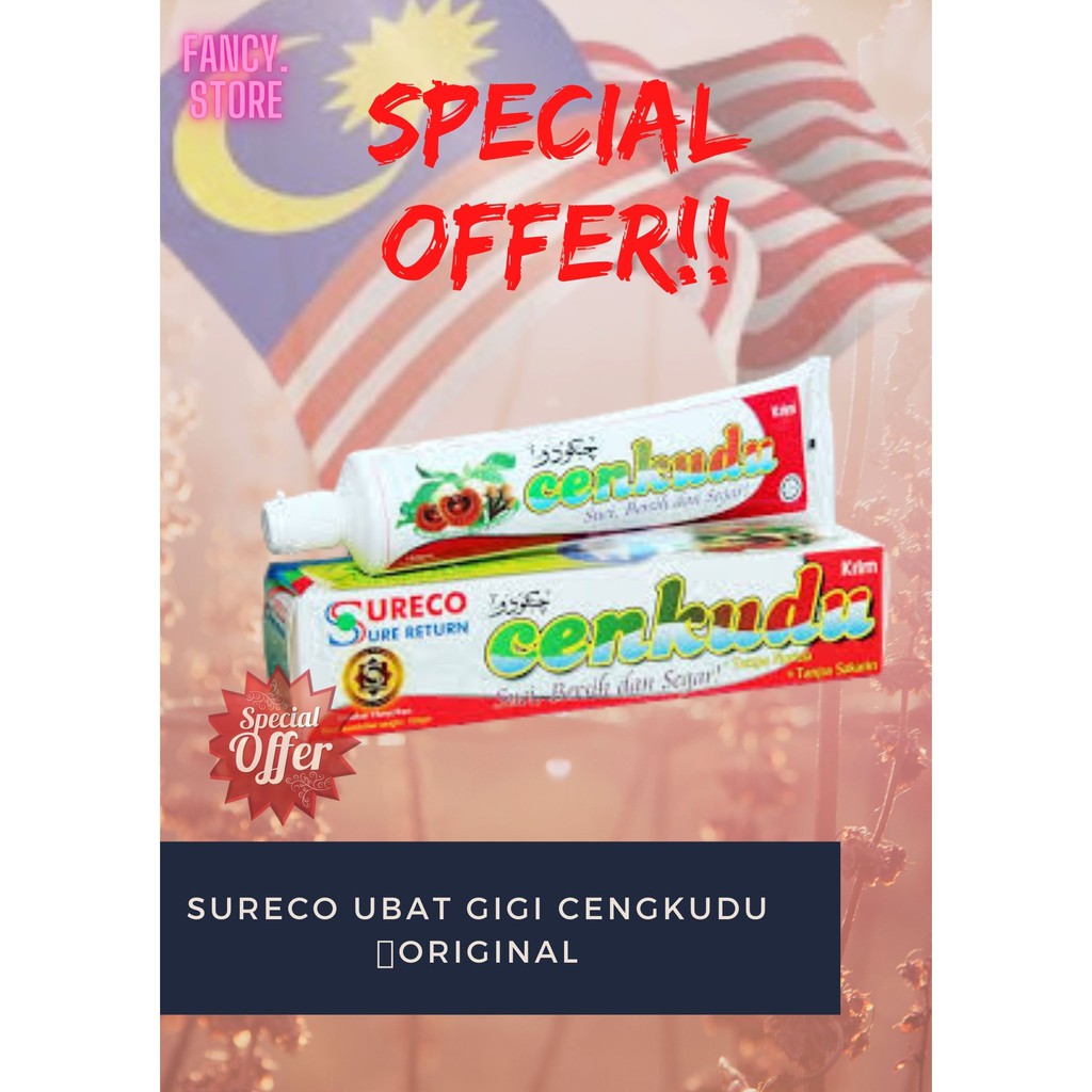 🔥[HOT ITEM] 🔥SURECO UBAT GIGI 💯ORIGINAL | Shopee Malaysia