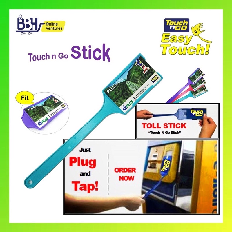 TOLL Stick Viral Extendable Touch and Go Stick Card stick Auto Pass ...
