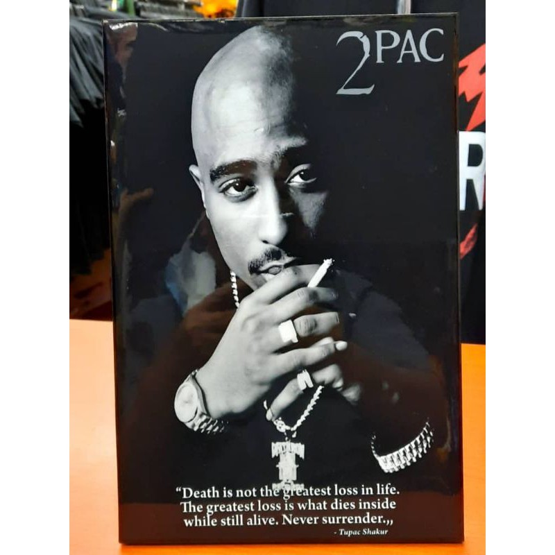 Tupac Shakur Frame Plaque | Shopee Malaysia