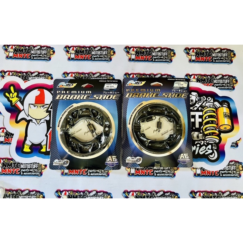 FAITO BRAKE SHOE CLICK125/150i / MIOSOUL/AEROX/M3/SPORTY | Shopee Malaysia