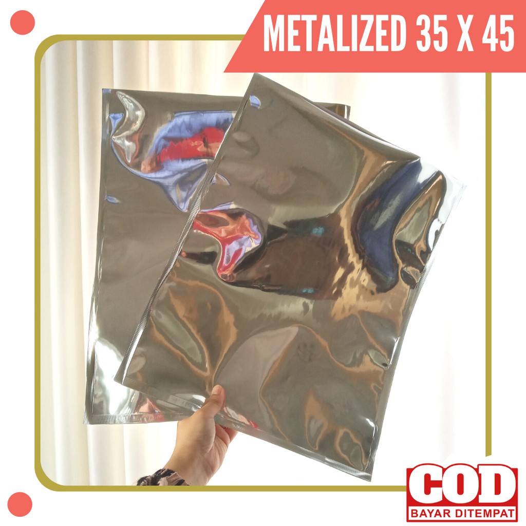 Aluminum Packing 35 x 45 Metalis Material for 3-5 kg | Shopee Malaysia
