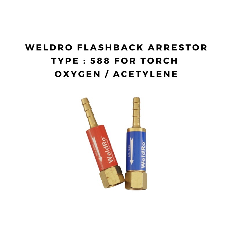 [ Ready Stock ] WELDRO Flashback Arrestor - Type 588 for Torch | Shopee ...