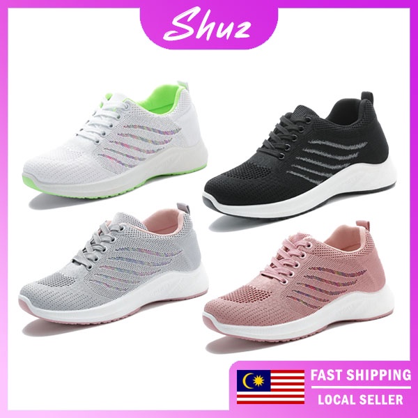 Kasut Wanita Sport Women Shoes Travel Casual Sports Jogging Shoes ...