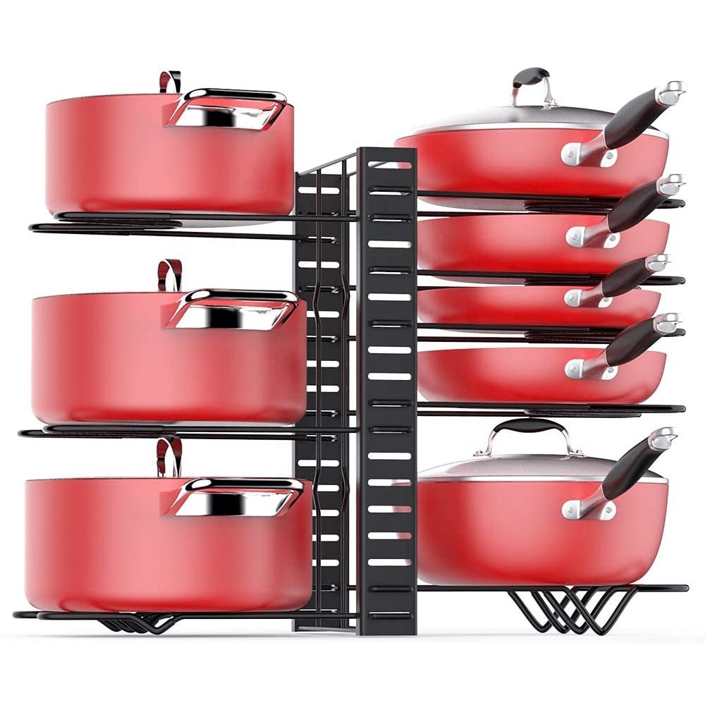 Rak Periuk Rak Kuali Pots and Pans Organizer Pot Rack Organizer ...