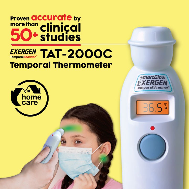 LOCAL READY STOCK | Temporal Thermometer Exergen TAT-2000C | Shopee ...