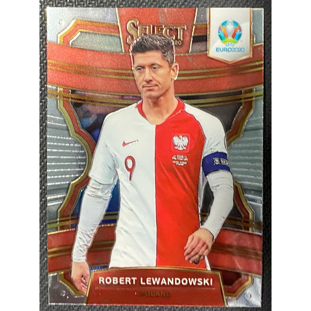 Panini Soccer Card Euro 2020 Select Robert Lewandowski Poland 23 ...