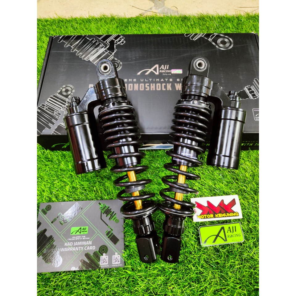 NVX / UNIVERSAL AJI RACING MONOSHOCK ABSORBER WITH GAS TANK 275MM 280MM ...