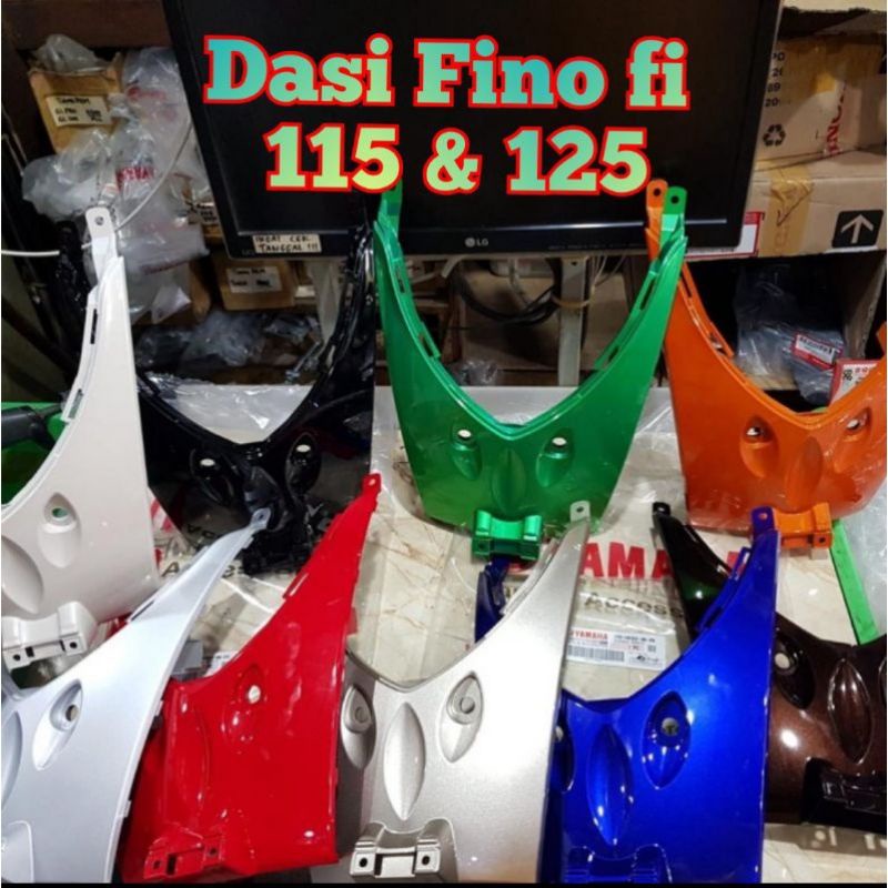 FRONT SHIELD TIE FRONT NUMBER PLATE HOLDER COVER YAMAHA FINO FI 115 ...