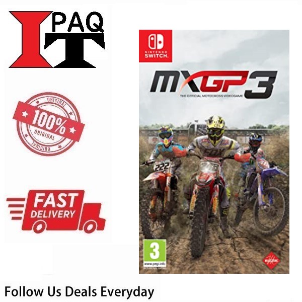 Nintendo Switch MXGP3 | MXGP3 The Official Motocross Video Game ...