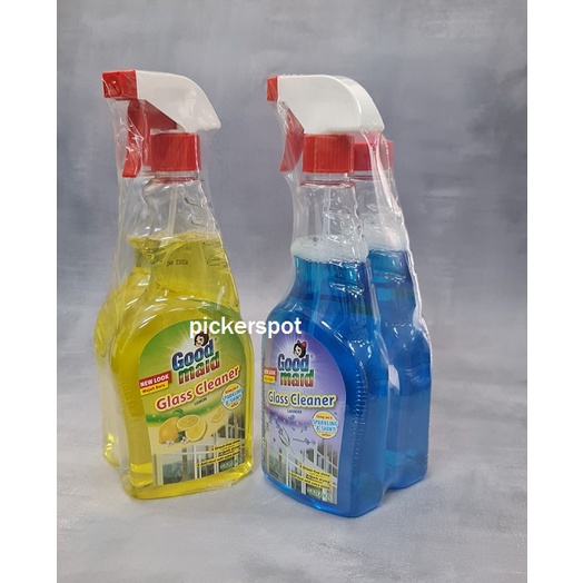 GOODMAID GLASS CLEANER / PENCUCI CERMIN 500ML + 500ML | Shopee Malaysia