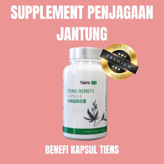 Benefi 150 Capsules (Ubat Mencegah Penyakit Jantung, Paru-Paru, Stroke ...