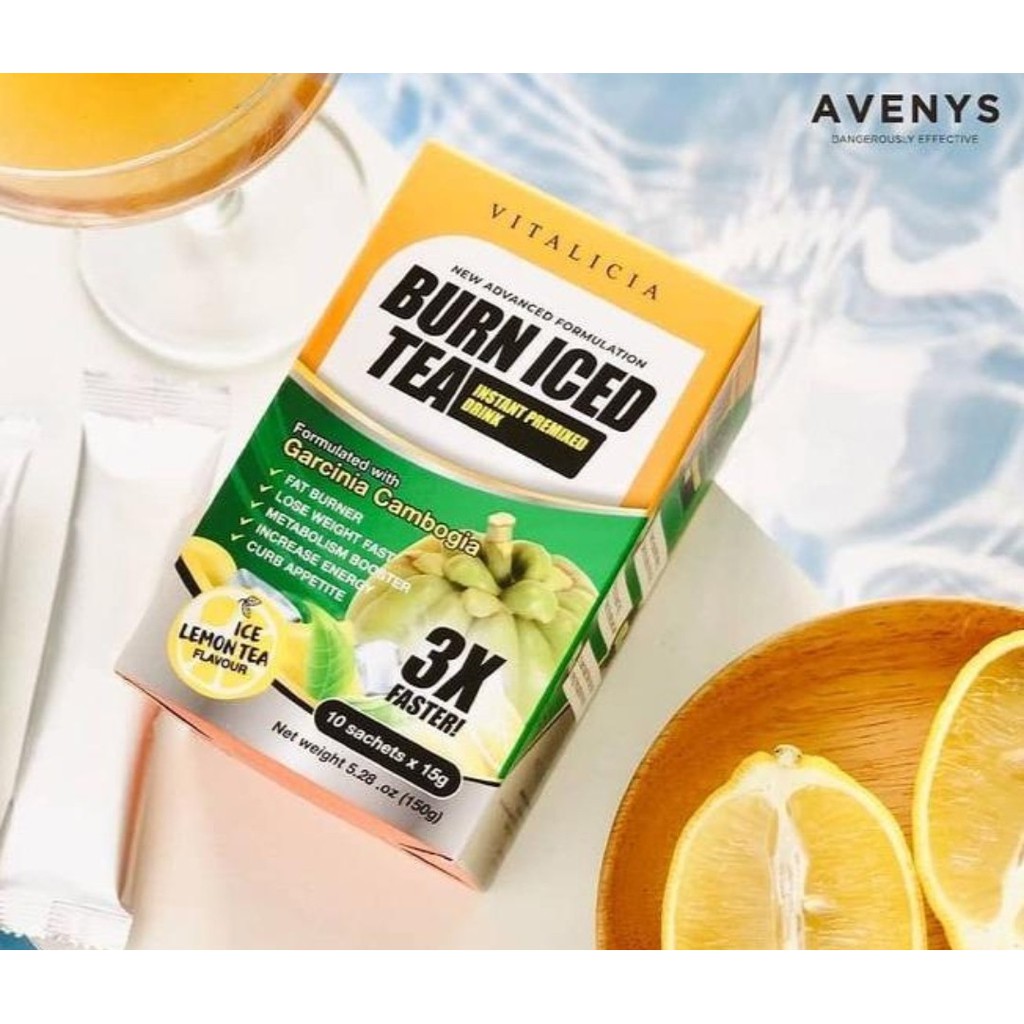ORIGINAL HQ - BURN ICE TEA (BIT) - AVENYS - READY STOCK..!!! | Shopee ...