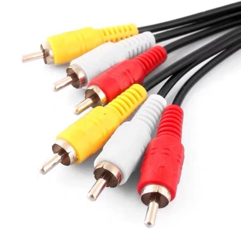 🆕🆕🆕🆕🆕OFC AUDIO/VIDEO/S - VHS HIGH GRADE CABLE ⚡️TV AV CABLE 1.5meter⚡️ ...