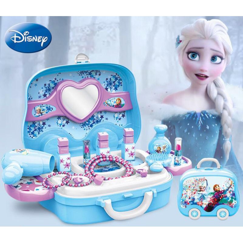 Disney Frozen Princess Makeup Toys Dressing Table Pretend Play Toys ...