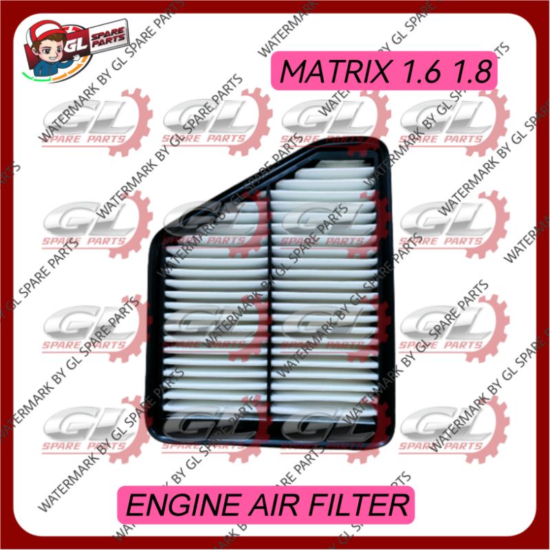 HYUNDAI MATRIX 1.6 1.8 ENGINE AIR FILTER 28113-17500 | Shopee Malaysia