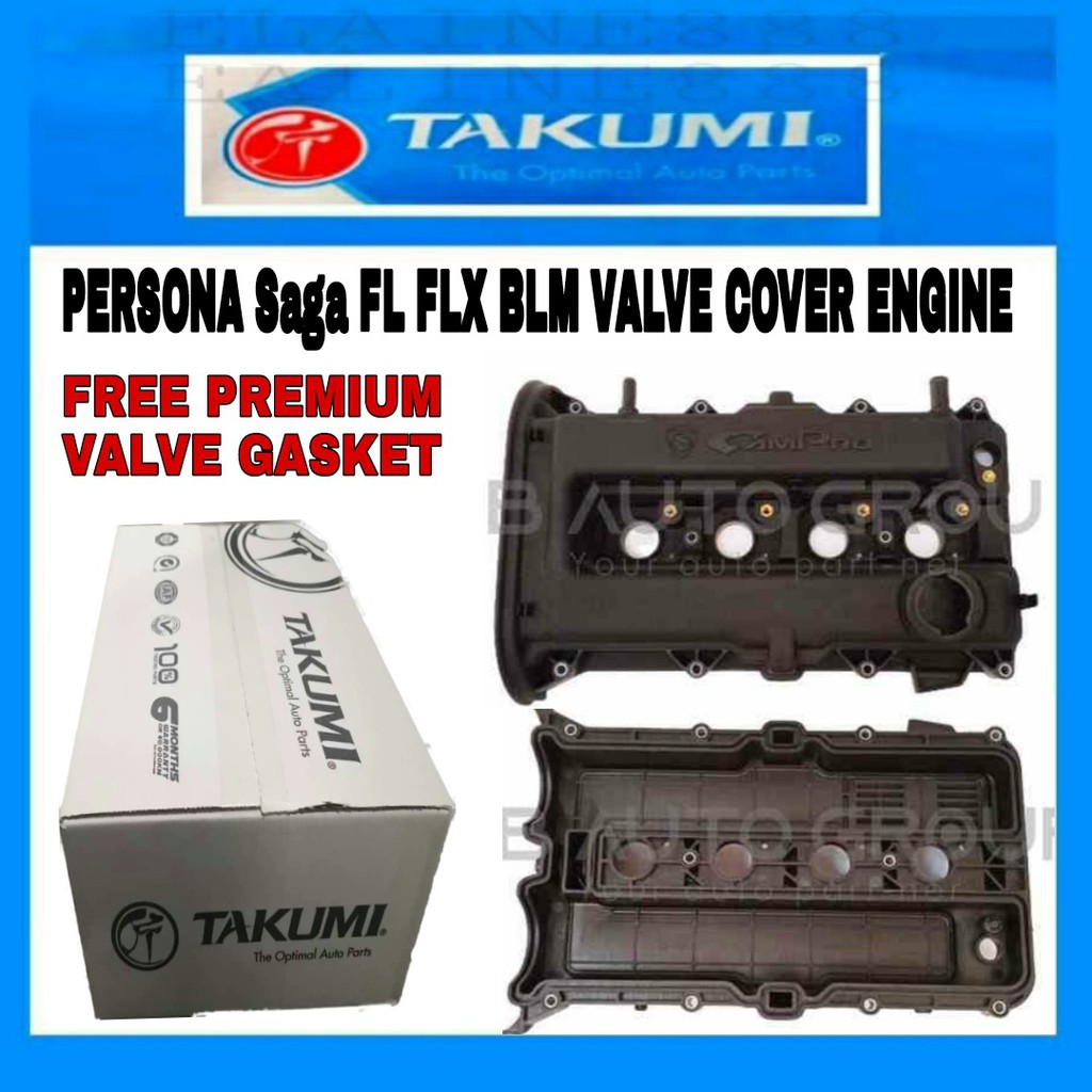SK Proton Saga BLM FL FLX premium engine Valve Cover Complete with ...