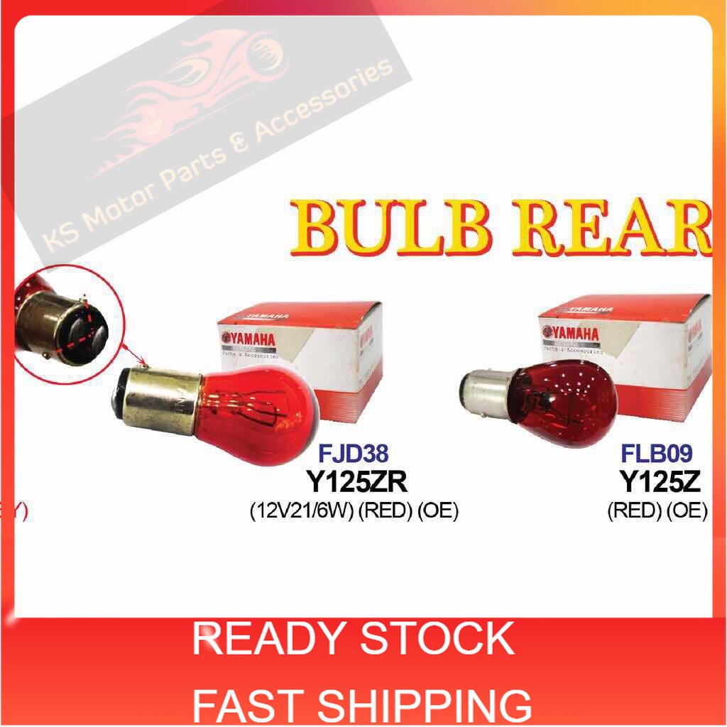 READY STOCK TAIL LAMP LIGHT BULB RED MENTOL MERAH BELAKANG EX5 Y125 ...