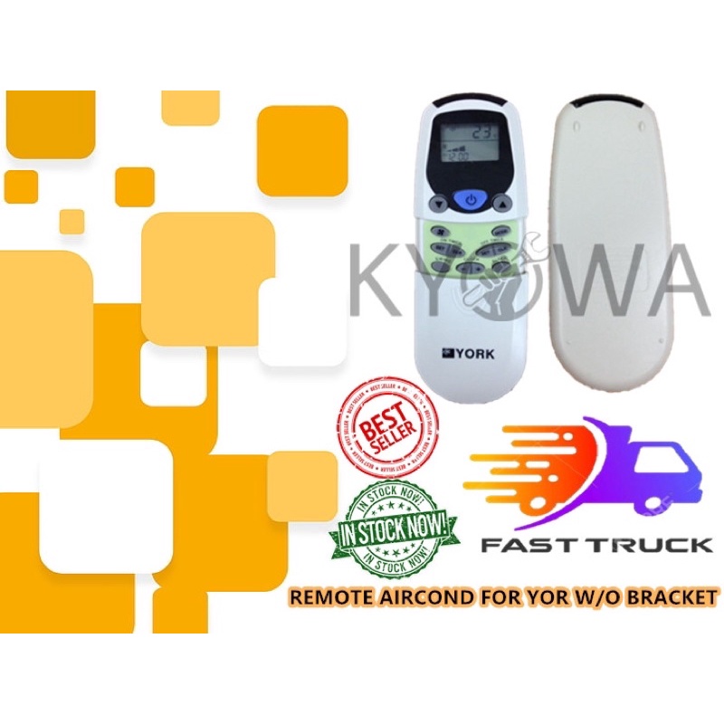 YORK YK-01 AIR COND REMOTE CONTROL | Shopee Malaysia