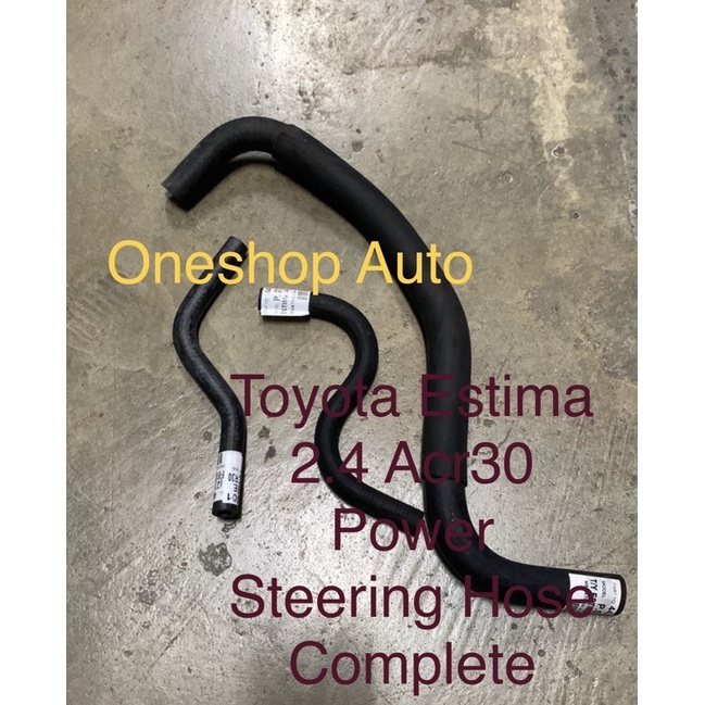 READY STOCK TOYOTA ESTIMA ACR30 2.4cc POWER STEERING HOSE COMPLETE ...