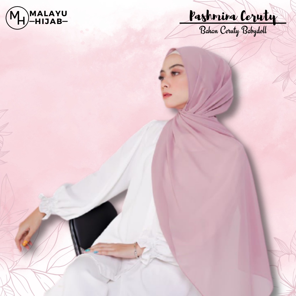 Malayu Hijab Hijab Hijab Pashmina Hijab Fashion Muslim Women Hijab ...