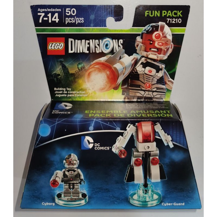 LEGO 71210 Dimensions Fun Pack DC Comics Cyborg and Cyber-Guard ...