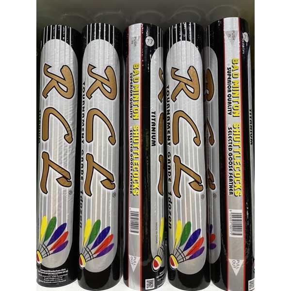 【Ready Stock】RCL titanium Badminton shuttlecock ( Tournament Grade ...