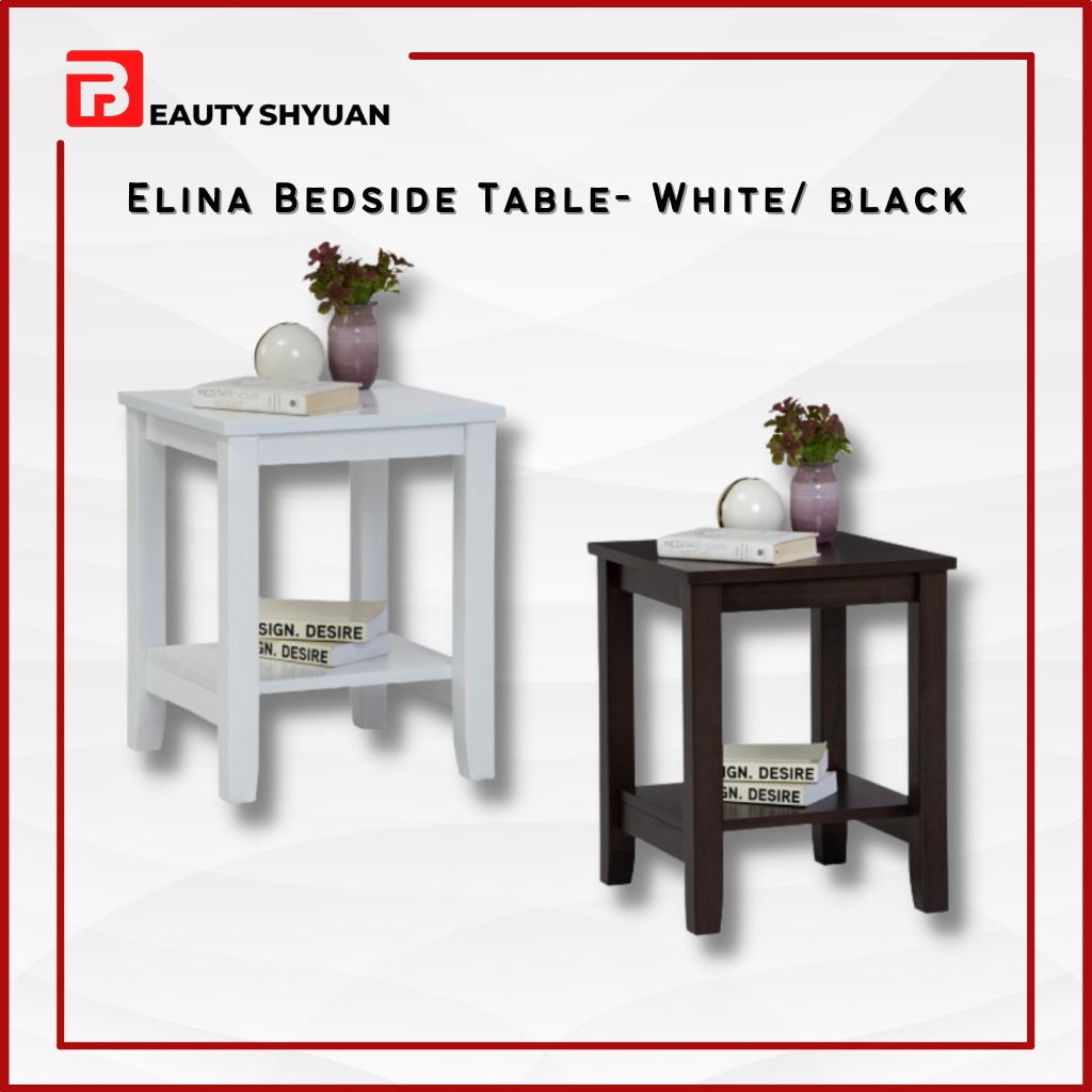 ELINA Bedside Table Side Table Living Room Table Coffee Table Meja ...