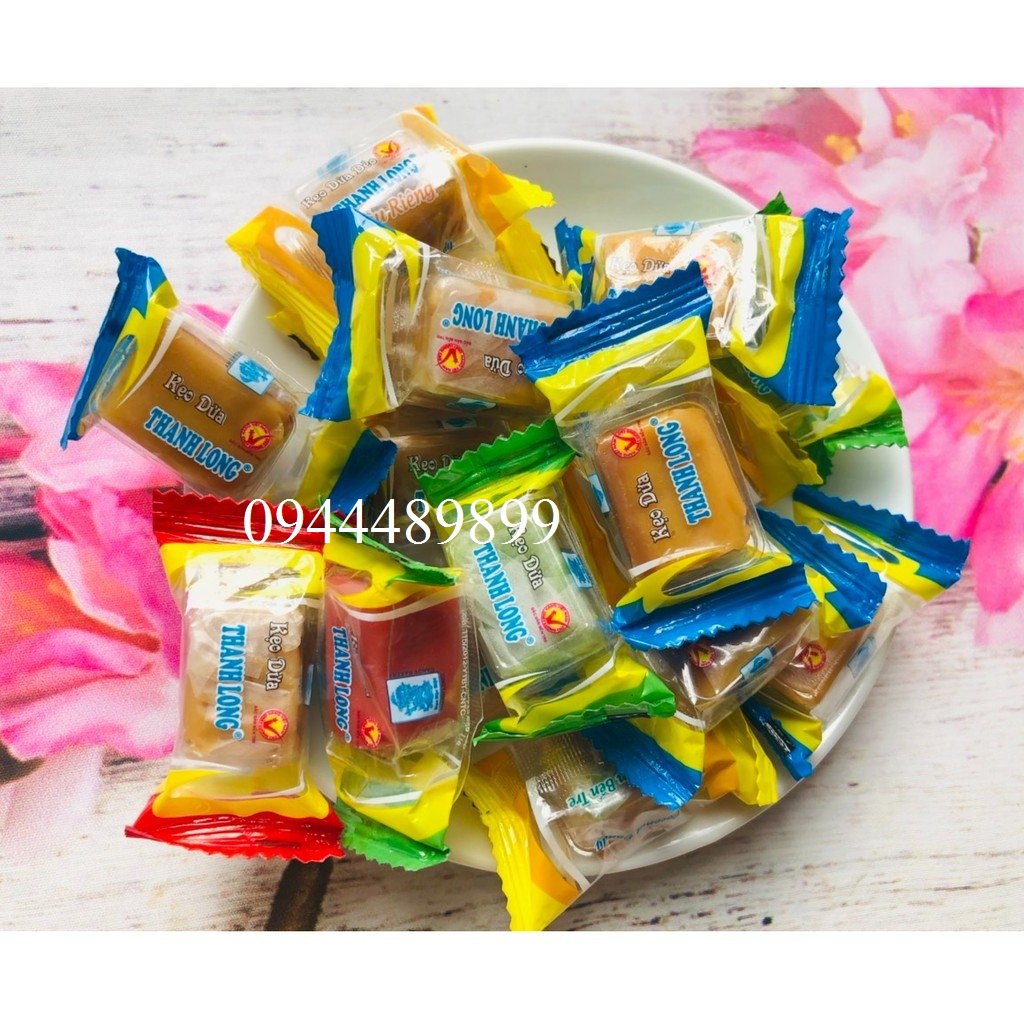[CNY 2022] 1kg Mixed Coconut Candy With Many Flavors Thanh Long - Tet ...
