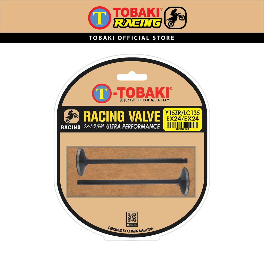 TOBAKI Racing Valve Intake/Exhaust LC135/Y15ZR | Shopee Malaysia
