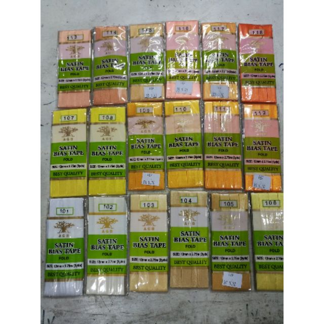 Lis baju brand AGB x 3yard/keping | Shopee Malaysia