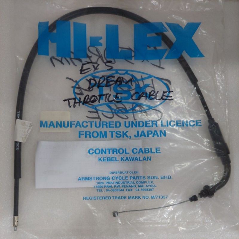 Honda EX5 Dream Throttle Cable (17910-KFVG-6900) | Shopee Malaysia