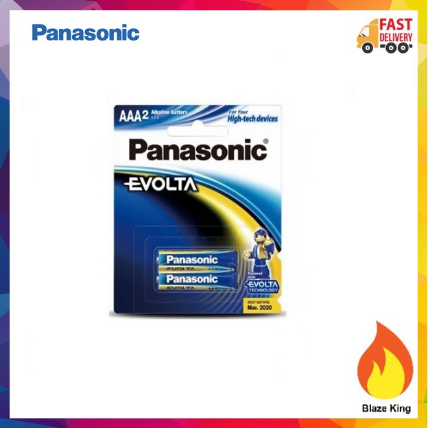 Panasonic LR03EG/2B EVOLTA Alkaline Battery (AAA Size) | Shopee Malaysia