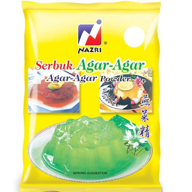 Agar Agar Powder Serbuk Agar Agar Jenama Nazri | Shopee Malaysia