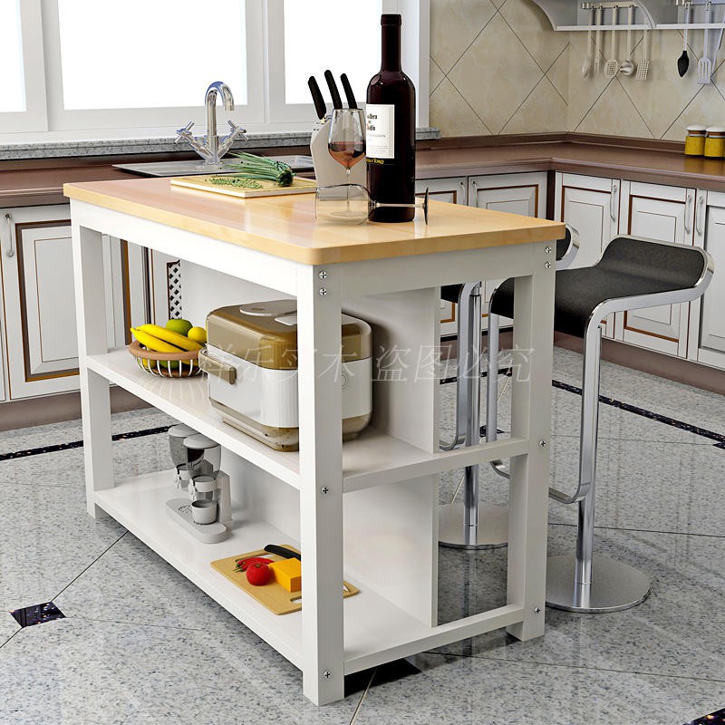 Kitchen Restaurant Cooking Table Cutting Operation Household Bar Middle ...