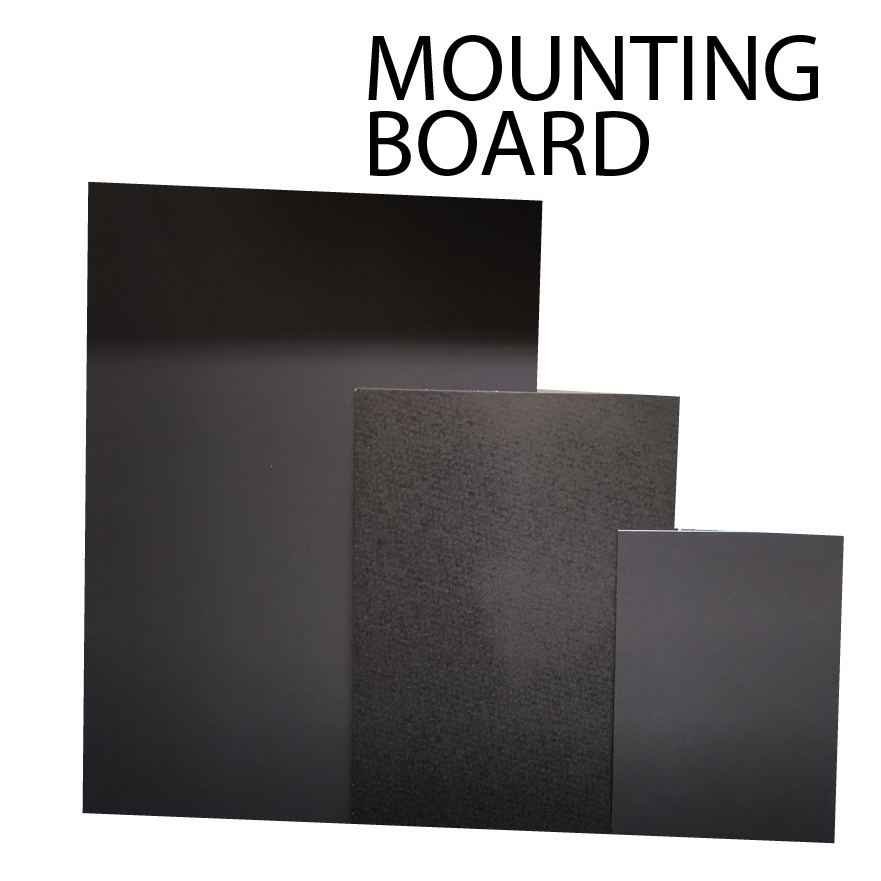 MOUNTING BOARD BLACK A2/A3/A4 (Set of 5 Pcs) | Shopee Malaysia