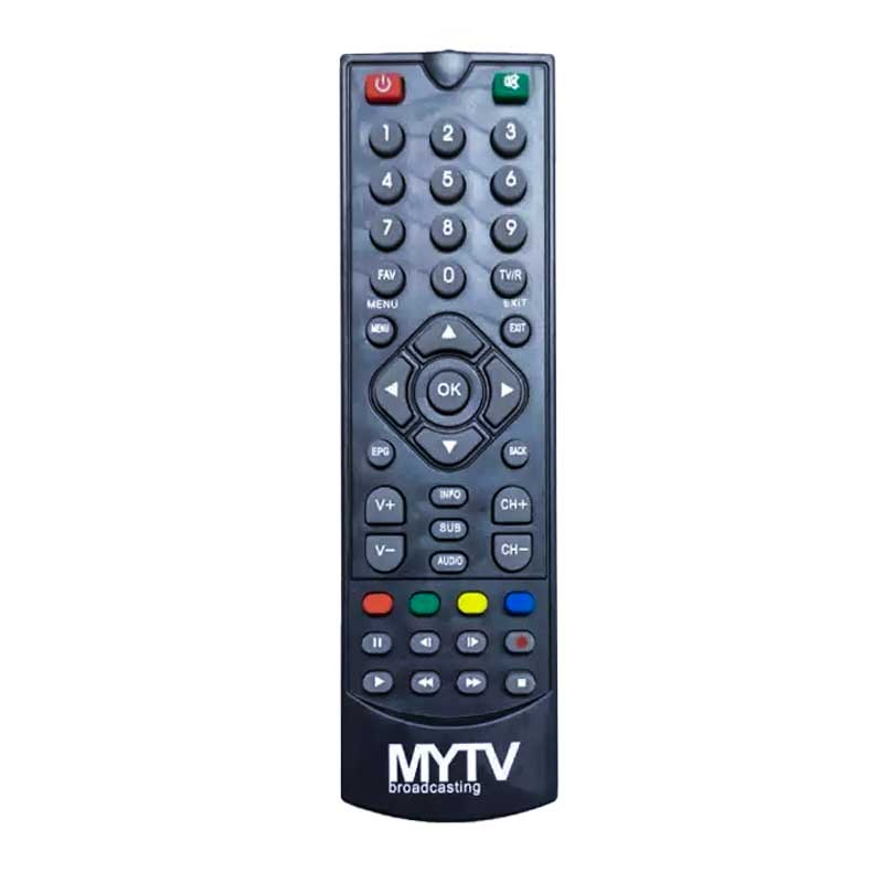 MYTV Remote Control Original (for Set Unit Dekoder DTT1770 Percuma dari ...