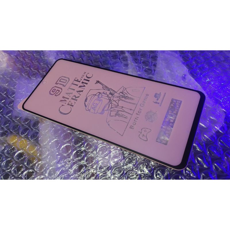 CERAMIC MATTE (GAMING) SCREEN PROTECTOR Dan STICKER KARBON XIAOMI REDMI ...