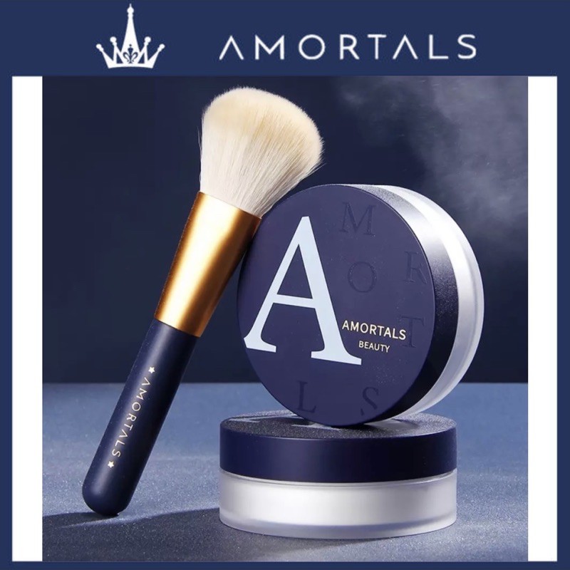 [Ready Stock] Korea AMORTALS Loose Powder Makeup Powder Oil Control ...