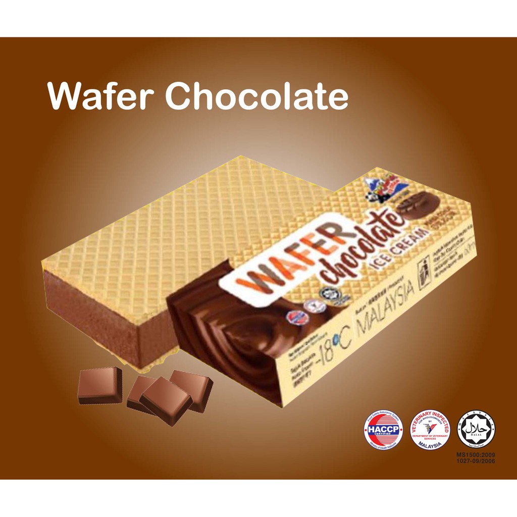 Happypopper Polar Ice Cream Waffle Biskut Biscuit Wafer Yam Chocolate ...