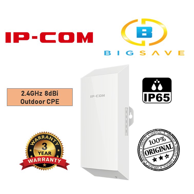 IP-COM CPE3 2.4GHZ 8DBI OUTDOOR CPE | Shopee Malaysia