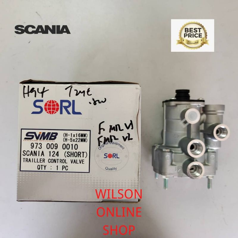 SORL Scania 124 Hino Validus 700 Trailer Control Valve Short 9730090010 ...
