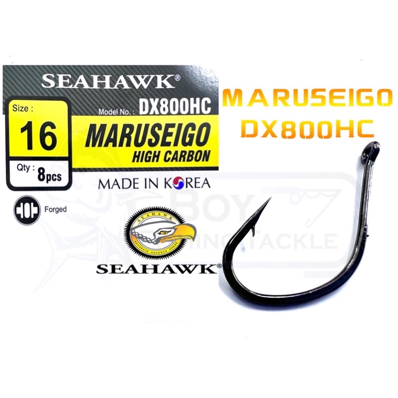 SEAHAWK MARUSEIGO HOOK DX800HC FISHING HOOK MATA KAIL SEAHAWK | Shopee ...