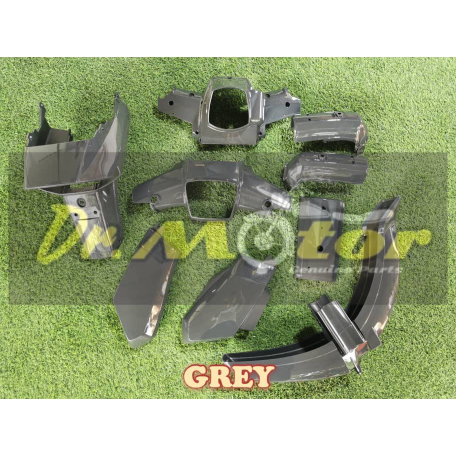 Honda EX5 Dream HIPOWER Cover Set Coverset KOVER KAVER Hitam Purple ...