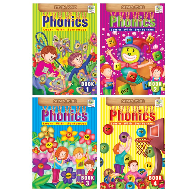Kiddibird Phonics Learn with Sentences - Steven Jones | Shopee Malaysia