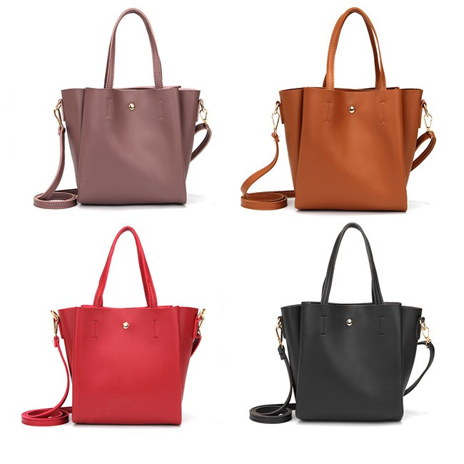 Readystock PU Bucket Ladies sling bag/ Bucket Sling Bag girl handbag ...