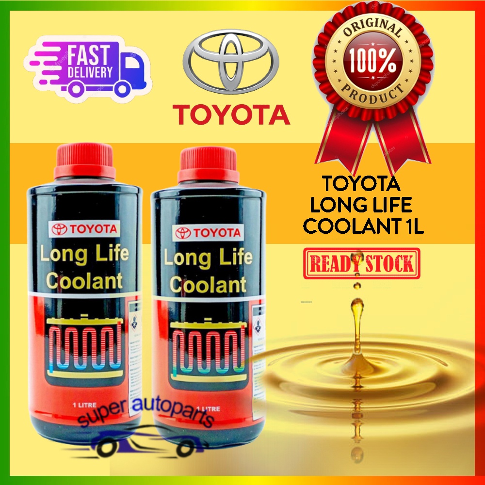 TOYOTA Long Life Radiator Coolant 1L 088891L Made in Japan Toyota ...