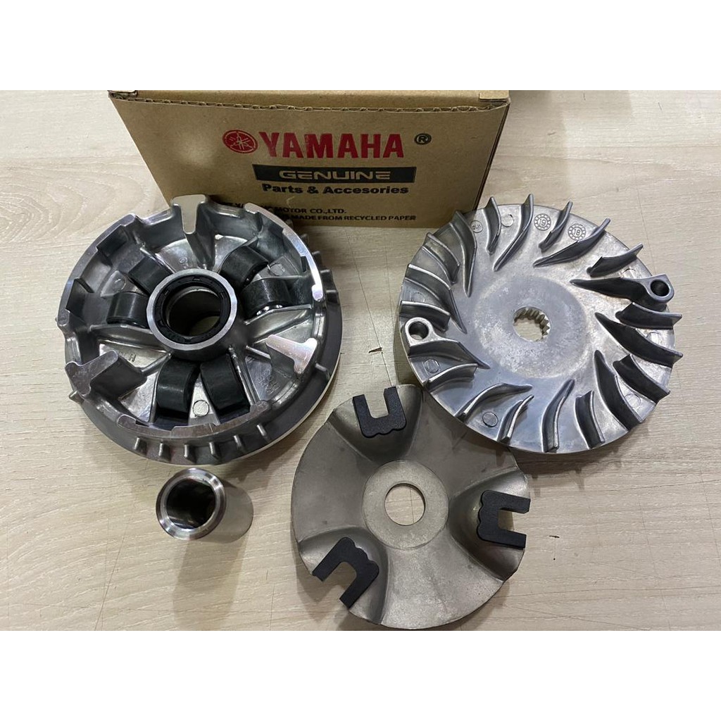 YAMAHA NOUVO LC FRONT PULLY SET AUTO CLUTCH FRONT SET pulley | Shopee ...