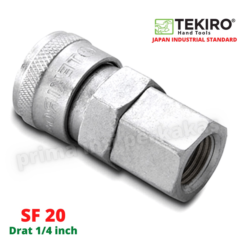 Quick Coupler Two Touch Size 20SF Tekiro | Shopee Malaysia
